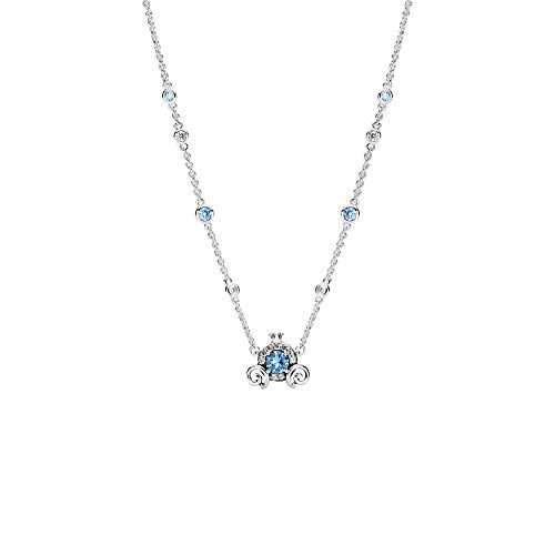 PANDORA Disney, Pumpkin Coach Necklace