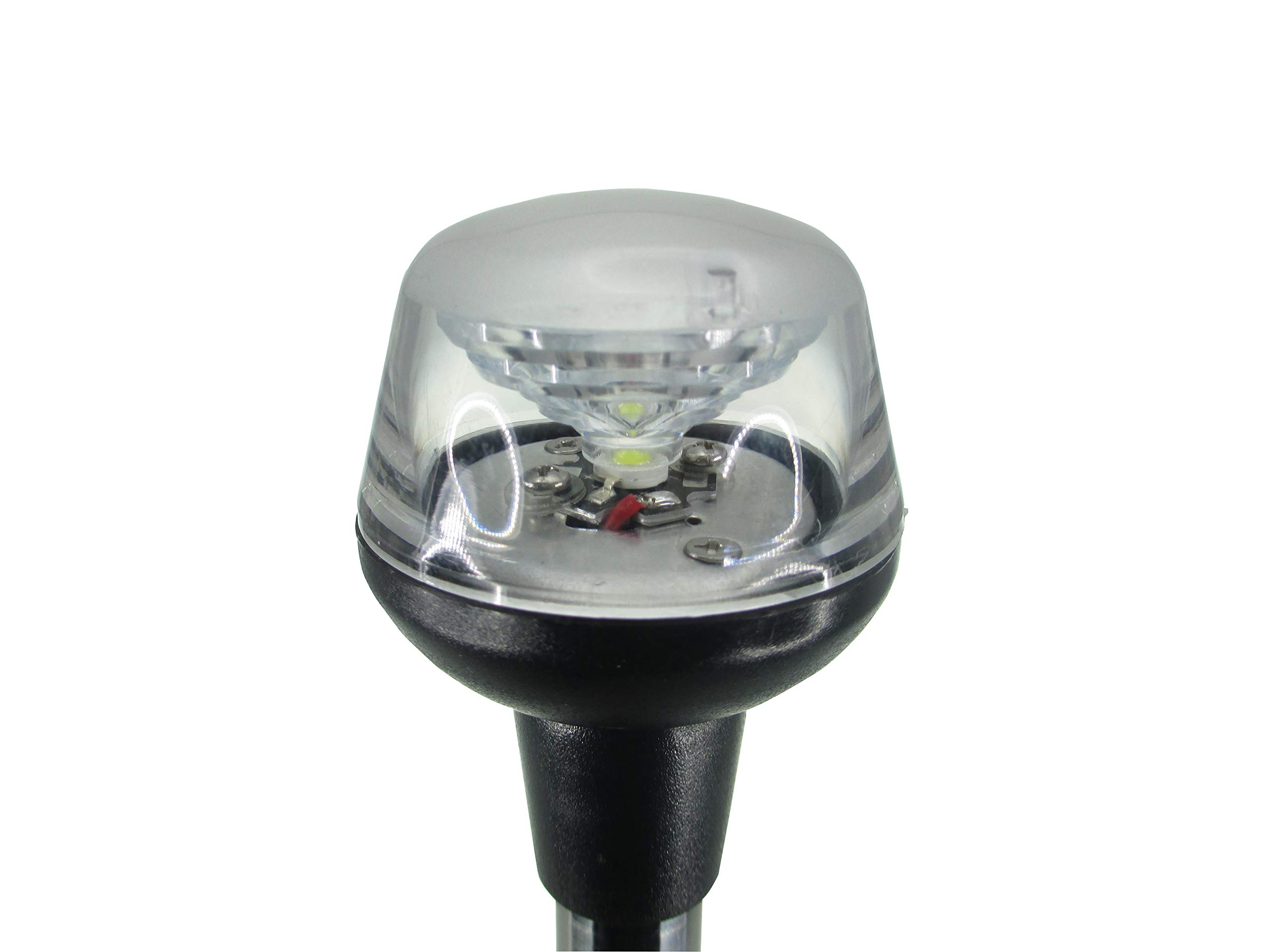 Pactrade Marine Boat LED All Round Anchor Plugin Light Pole 24" Collar USCG 93LM