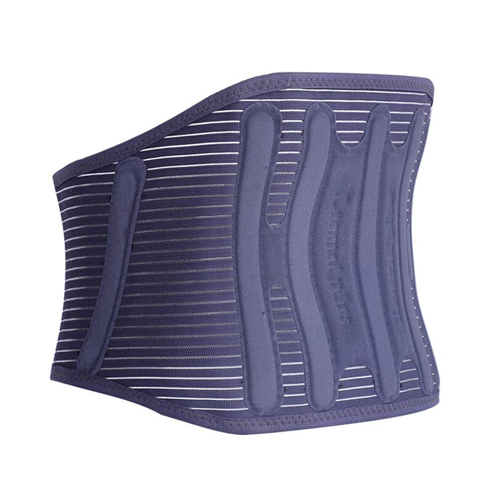 TANGIST Breathable Back Support Belt,Lower Back Posture Lumbar Brace For Injuries - All Sports - Herniated Disc Treatment For Man Woman (Size : L)