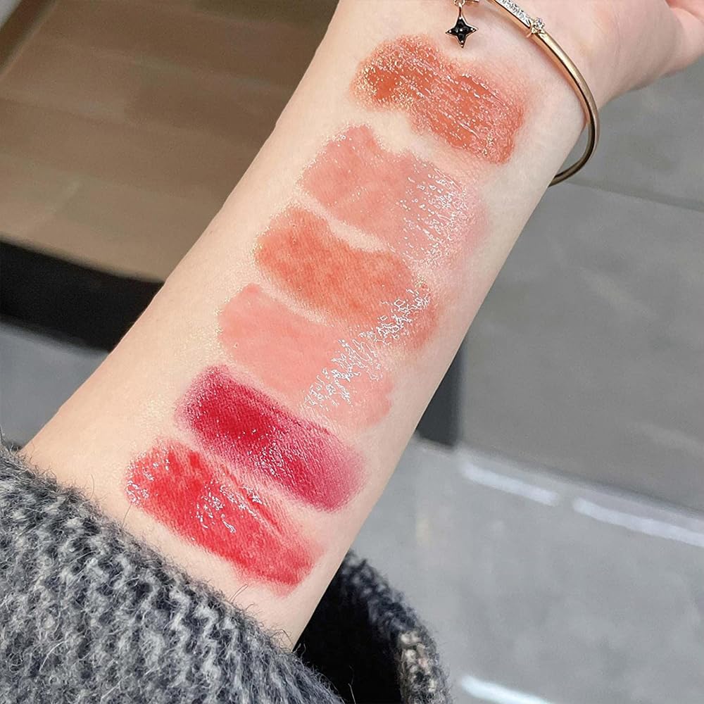 Plumping Lip Oil Tinted Lip Balm, Hydrating Lip Gloss Lip Care Transparent Toot Lip Oil Tinted