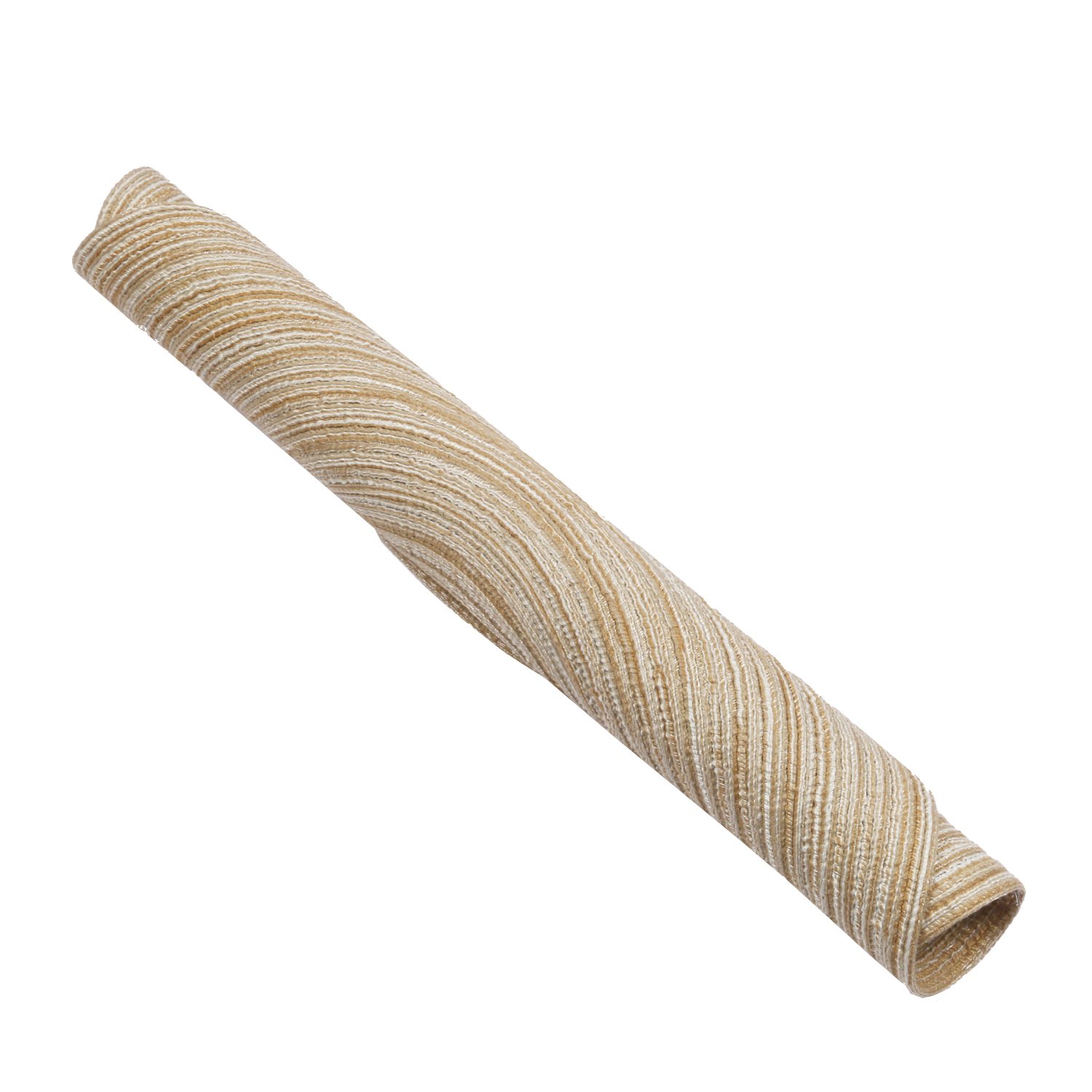 SHACOS Round Braided Placemats Set of 4 Round Table Mats for Dining Tables 15 inch Washable (Beige, 4)