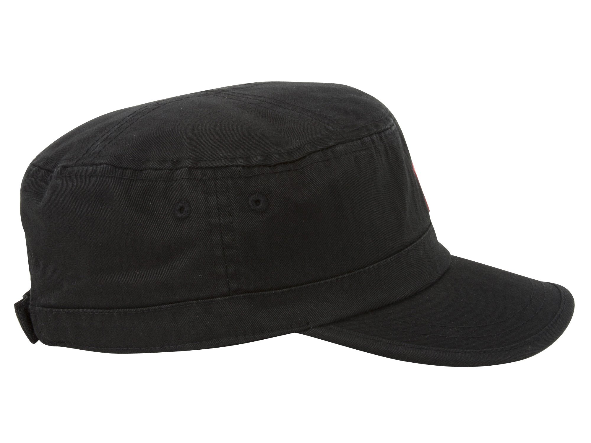 New Army Cadet Adjustable Hat w/Red Star - Black