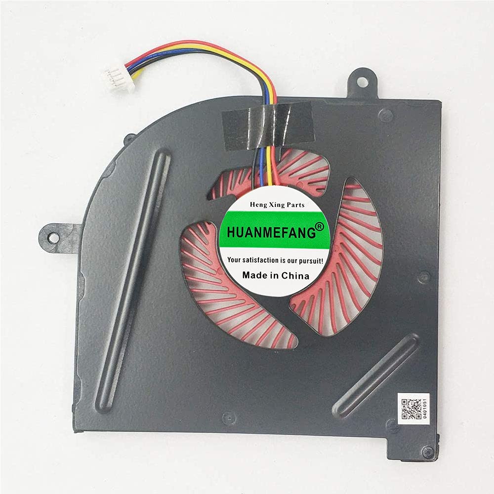 New Replacement CPU Cooing Fan Compatible MSI GS63 GS63VR GS73 GS73VR GS62 MS-17B1 MS-17B2 MS-16K2 MS-16K3 Part Number BS5005HS-U2F1 Fan 4 Wire