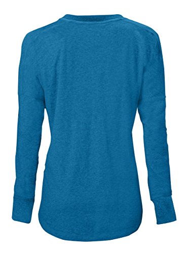 Mizuno mens Hitters Pullover, Heathered Diva/Columbia Blue, XX-Small