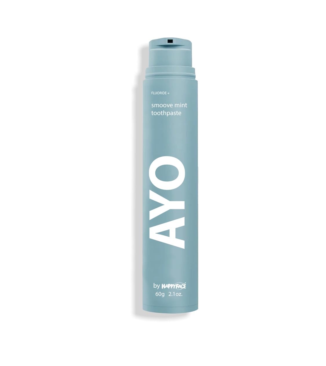 New AYO Fluoride+ Whitening Toothpaste, Eliminates Bad Breath, Prevent Cavities, Gingivitis, Reduce Sensitivity, Antiplaque, Healthier Gums, Enamel Protection, 6 Vegan Fresh Flavors (Smoove Mint)