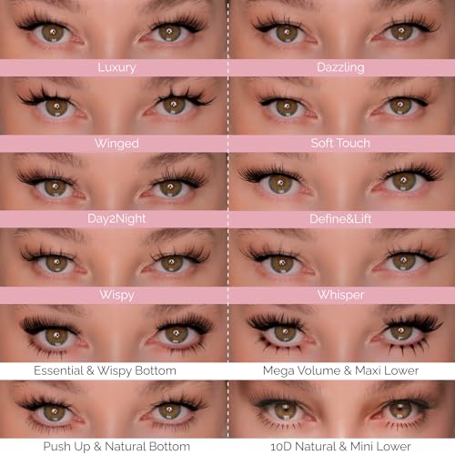 RB RENATA BEAUTY False Bottom Lashes – 120pcs Lower Lashes – Premium Individual Eyelashes Short 5mm/6mm – Synthetic Fiber – Faux Individual Extensions with Invisible Flat Band – Matte Black
