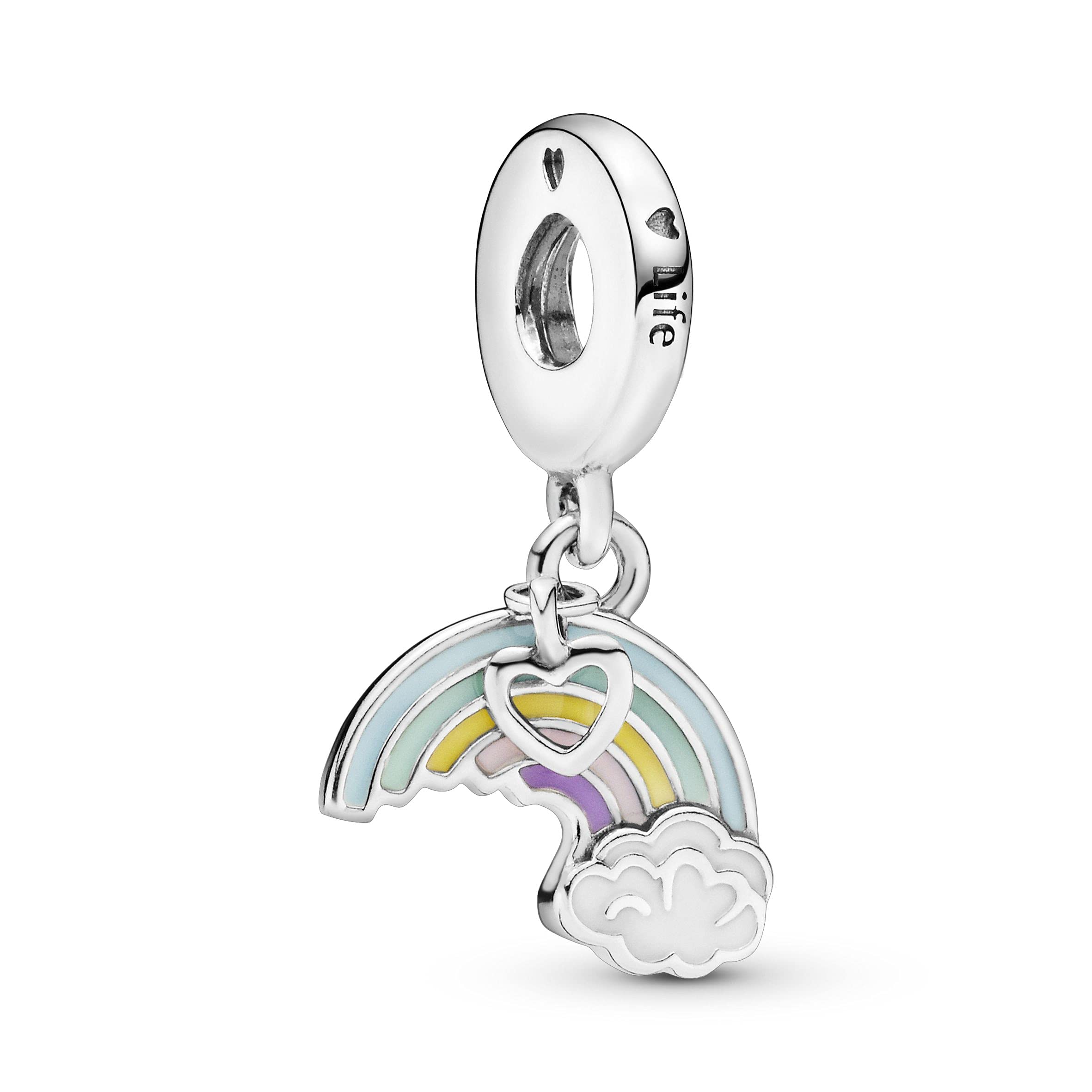 PANDORA Jewelry Rainbow of Love Sterling Silver Charm