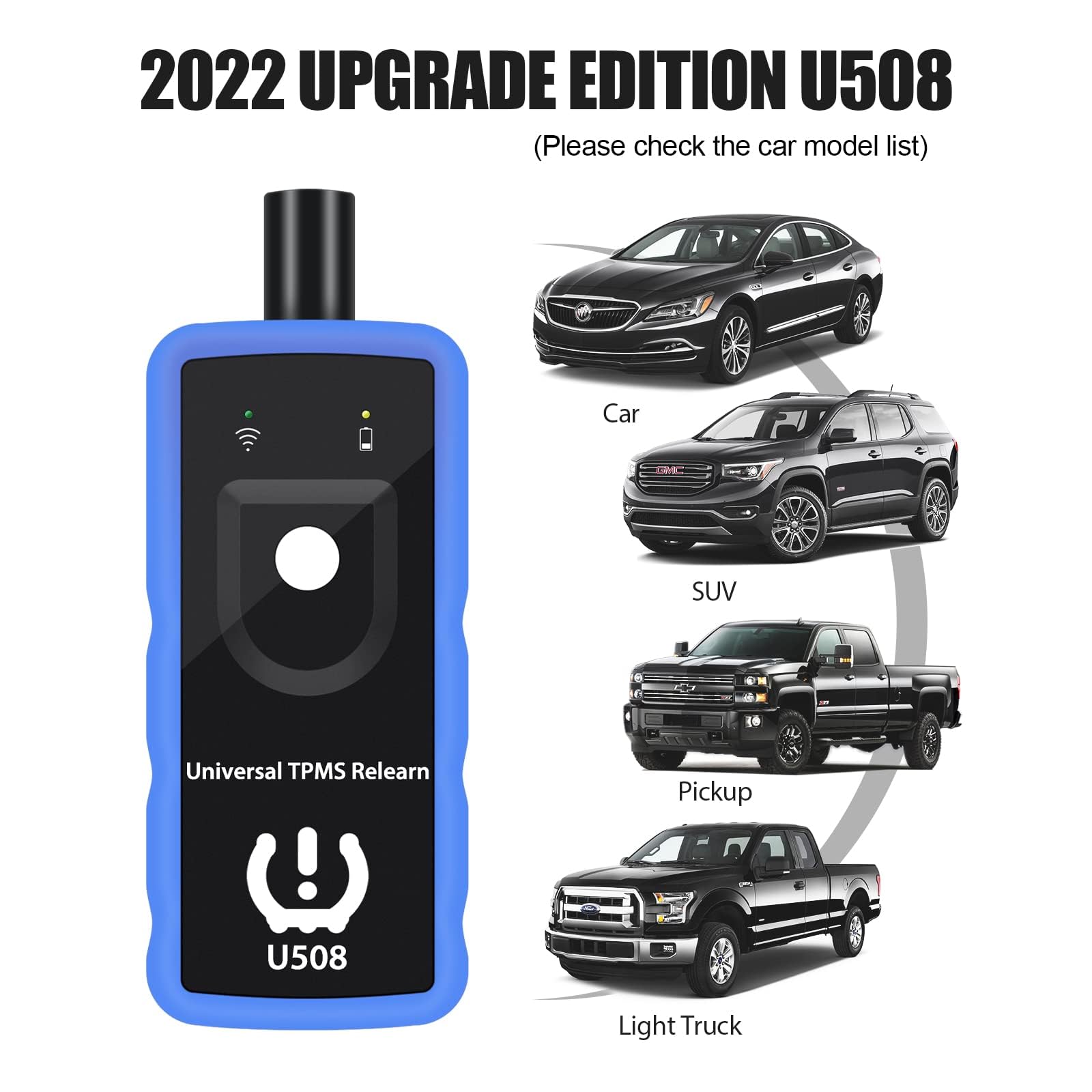 OBDResource 2IN1 TPMS Relearn Tool for Ford Super EL-50448, TPMS Reset Tool Tire Pressure Monitor System Sensor Tool 2023 (S508)