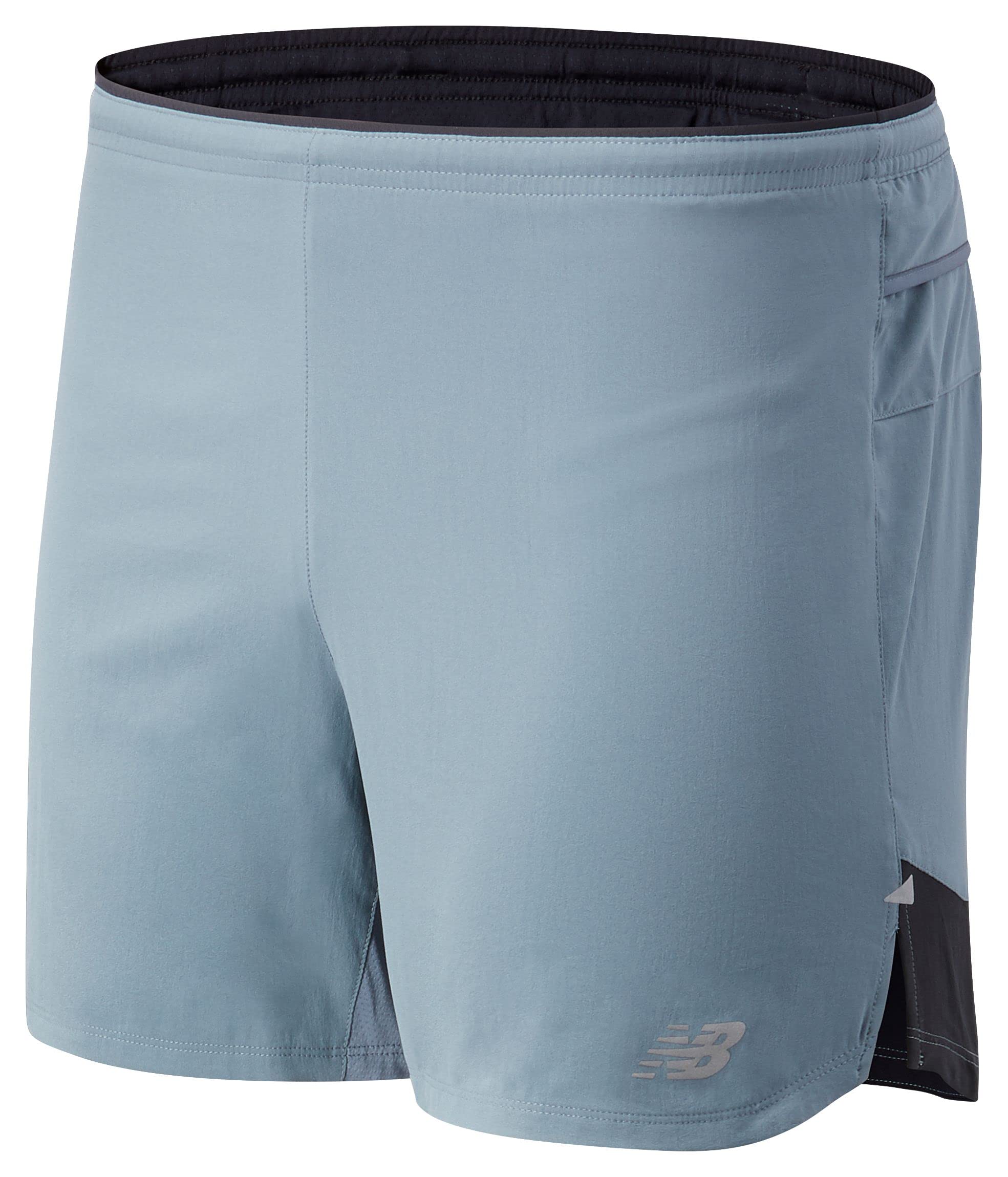 New Balance Men's Impact Run 5 Inch Short, Eclipse , Small