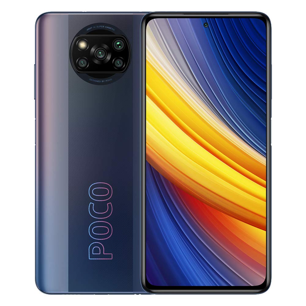 Poco X3 Pro | 128GB 6GB RAM | Factory Unlocked (GSM ONLY | Not Compatible with Verizon/Sprint/Boost) | International Version (Phantom Black)