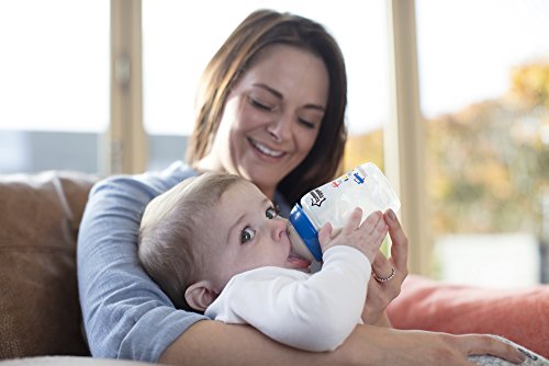 Tommee Tippee Closer to Nature Newborn Baby Bottle Starter Set | Breast-Like Nipple, Anti-Colic Valve - Blue, Boy