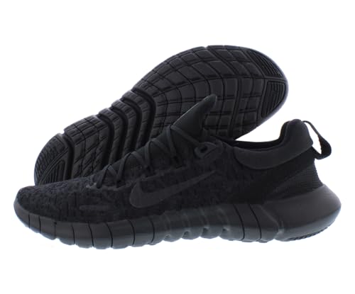 Nike Mens Free Run 5.0 Running Shoes Black/Black Size 10