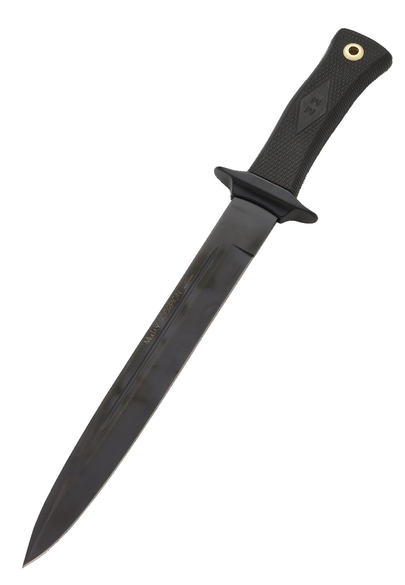 MUELA SCORPION-26N 10-3/4" Fixed Blade Hunting Knife with Leather Sheath