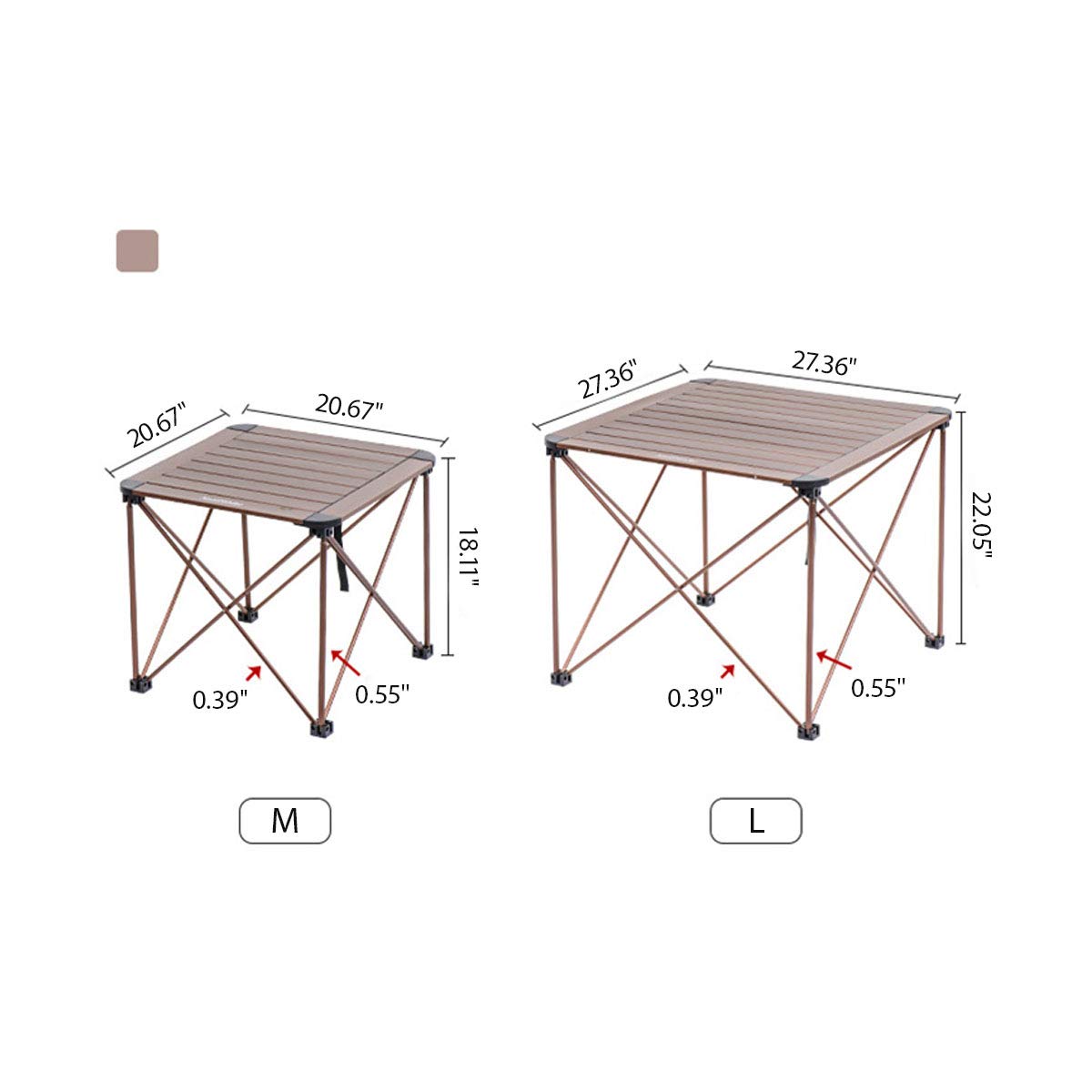 Naturehike Portable Outdoor Folding Table Aluminum Alloy Picnic Camping Table Barbecue Table