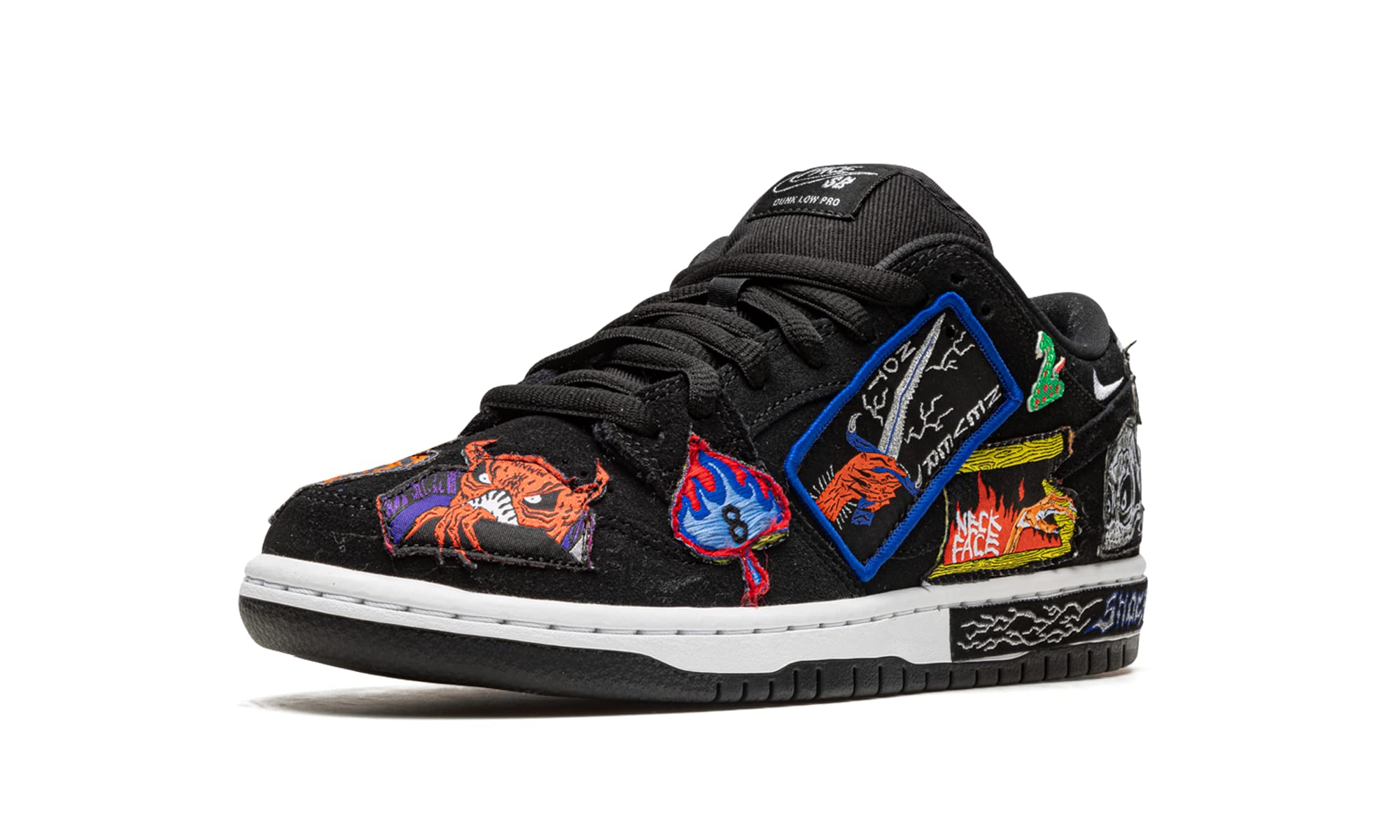 Nike Mens SB Dunk Low DQ4488 001 Neckface - Size 10.5