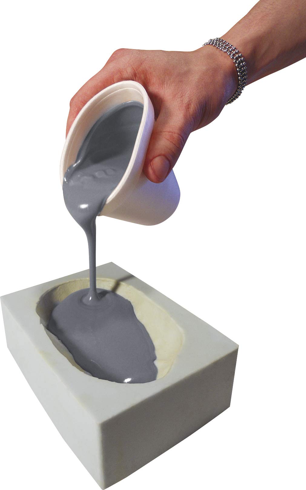 Monster Clay Premium Grade Modeling Clay (Gray -Medium - 4.5lb)
