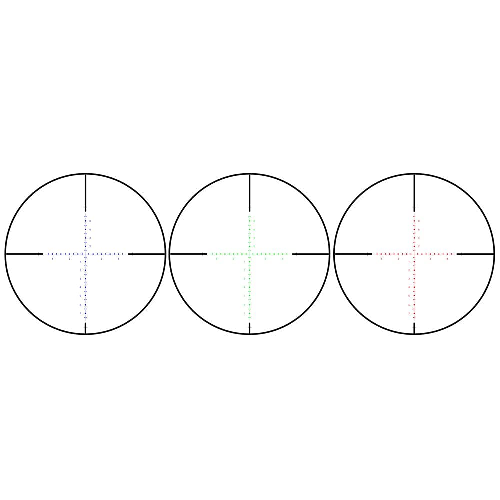 NT Series 4-16X50 / 6-24X50 AO Hunting Rifle Scope, Red/Green/Blue llluminate Glass Etched Reticle, Fully Multi-Coated Lens, Adjustable Objective SFP Riflescopes (4-16x50)