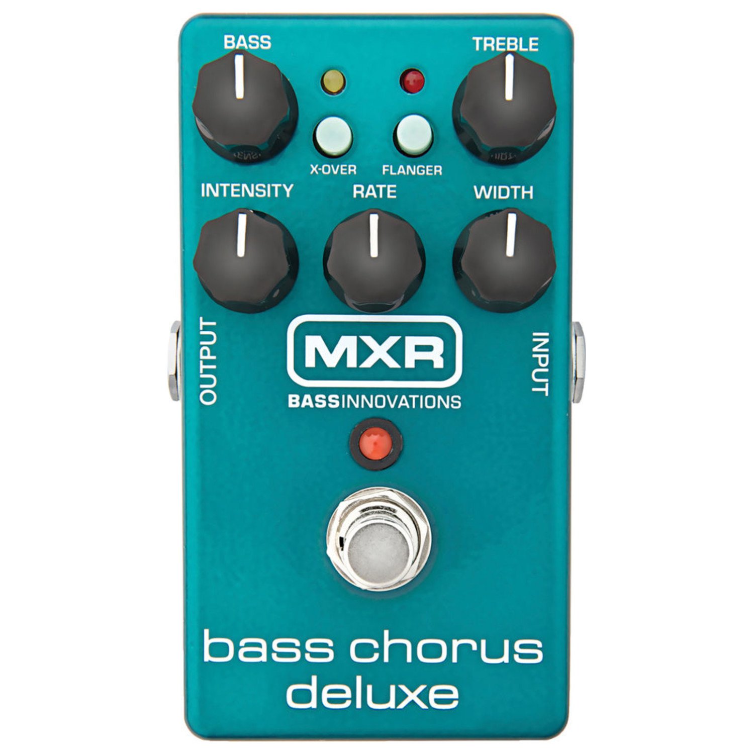 MXR M83 Bass Chorus Deluxe Pedal w/ 9V Power Supply and Patch Cables