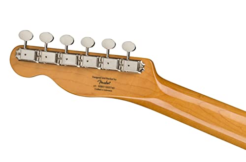 Squier Classic Vibe Baritone Custom Telecaster Electric Guitar, with 2-Year Warranty, 3-Color Sunburst, Laurel Fingerboard