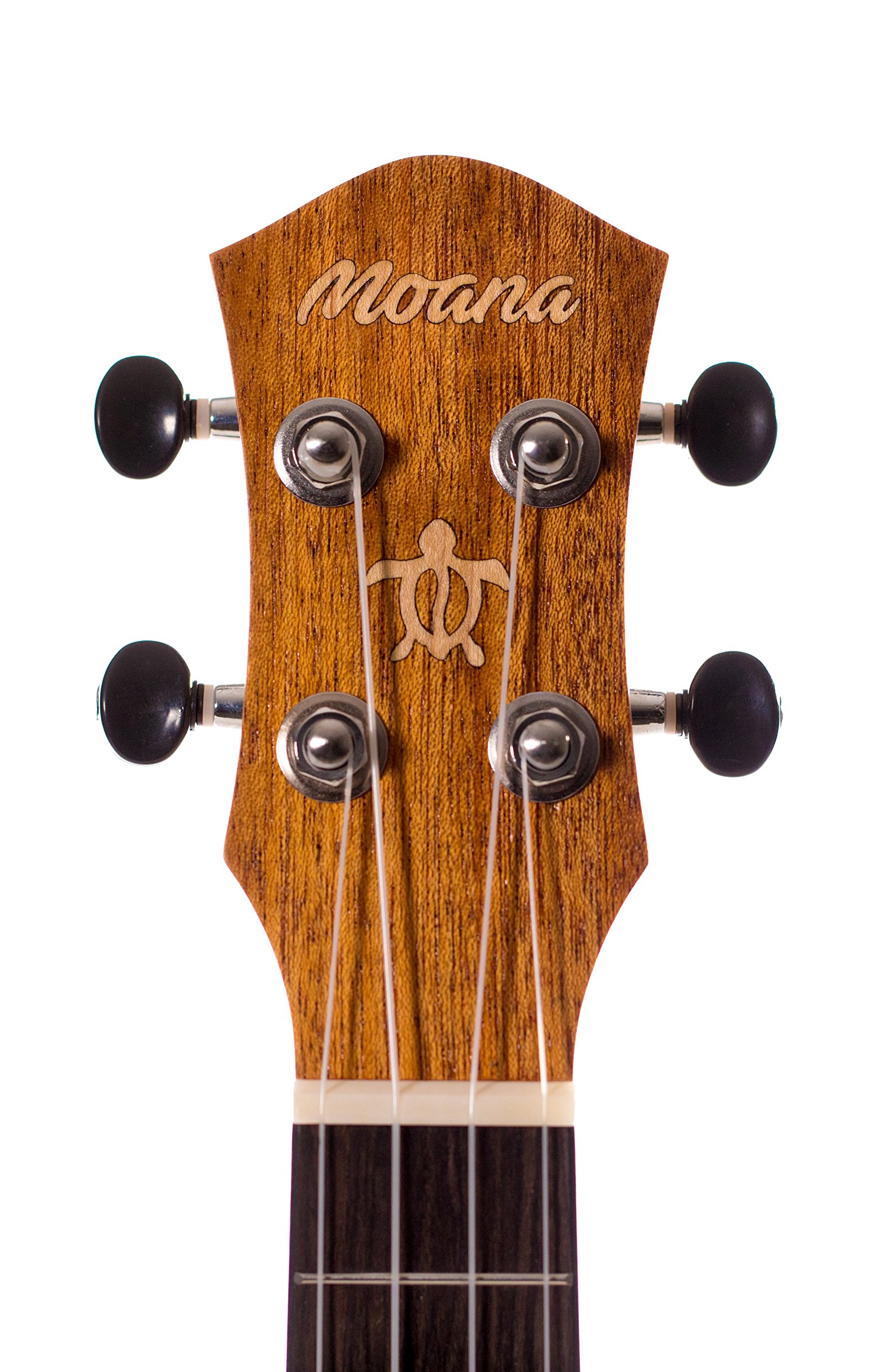 Moana Concert Mahogany Ukulele Bundle with Gig Bag, Tuner, Aquila Strings,Wall Hook, Music Book? (Ukulele with Gig Bag and Accessories)