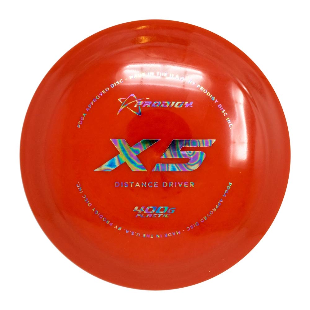 Prodigy Disc 400G X5 Driver | Understable Disc Golf Distance Driver | Great Grip in All Conditions | Performs Well for Tunnel Shots | Colors May Vary (170-174g)