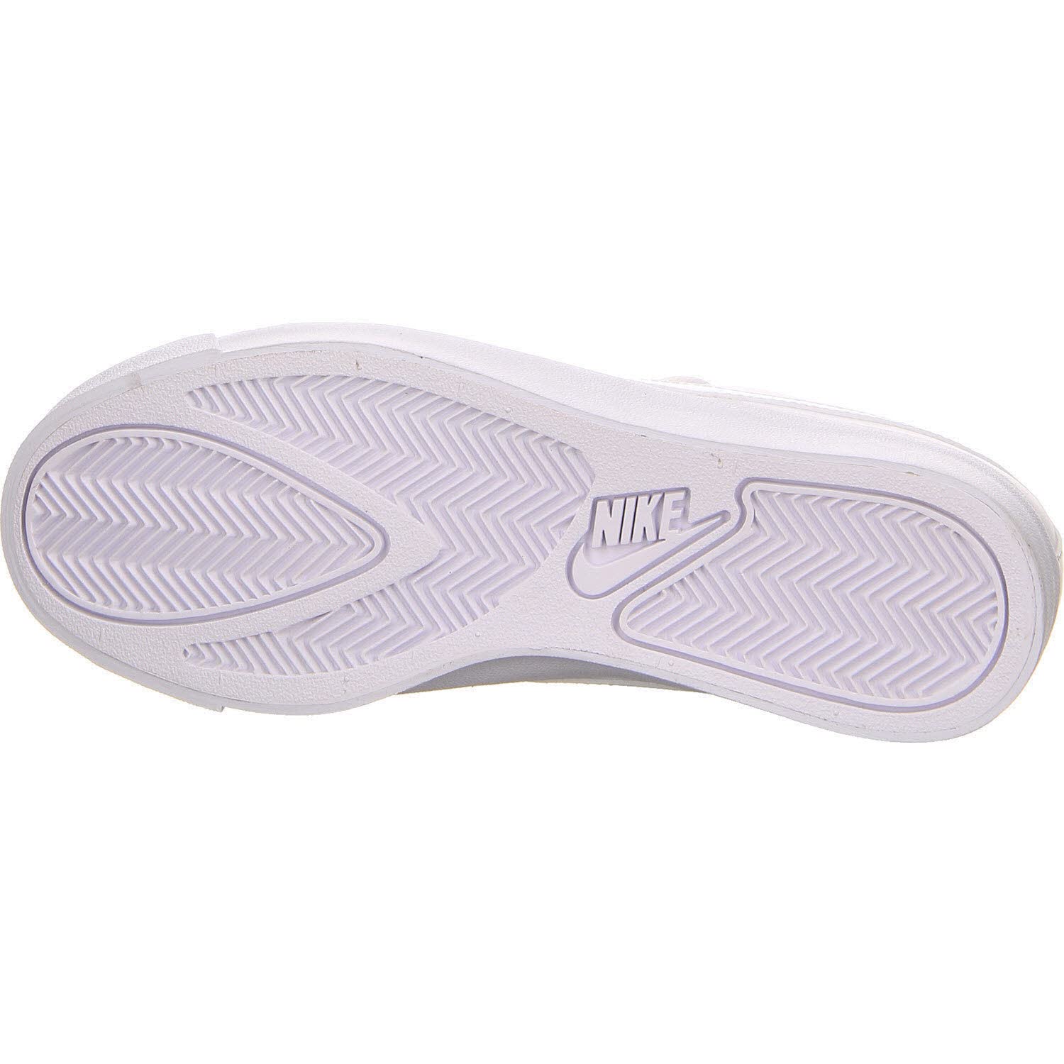 Nike Women's Court Royale AC Sneaker, White/White-Black, 7 Regular US