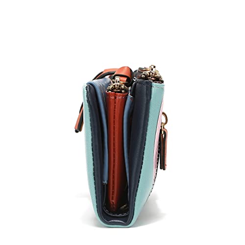 Nicole Lee BIFOLD ZIPPER WALLET - Miss Your Call