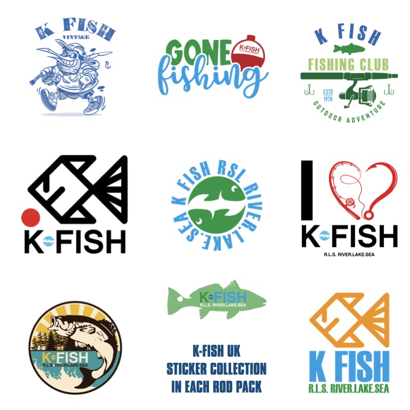 Rigged and Ready K-Fish 3m Telescopic Fishing Whip Pole, Float rigs Hooks Tackle. Pole 3 Pole rigs Hooks line Box 37 Pcs Tackle Lures Accessories. Fish Guide. Saltwater Freshwater Fish. Start Fishing