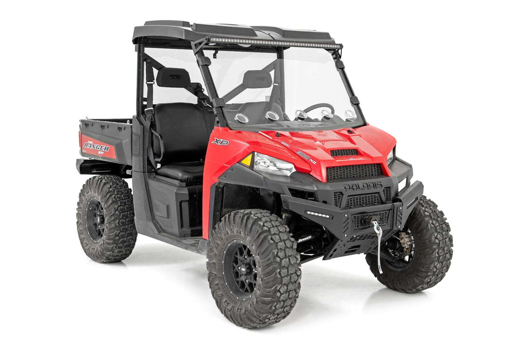 Rough Country Full Vented Windshield for Polaris Ranger - 98232010