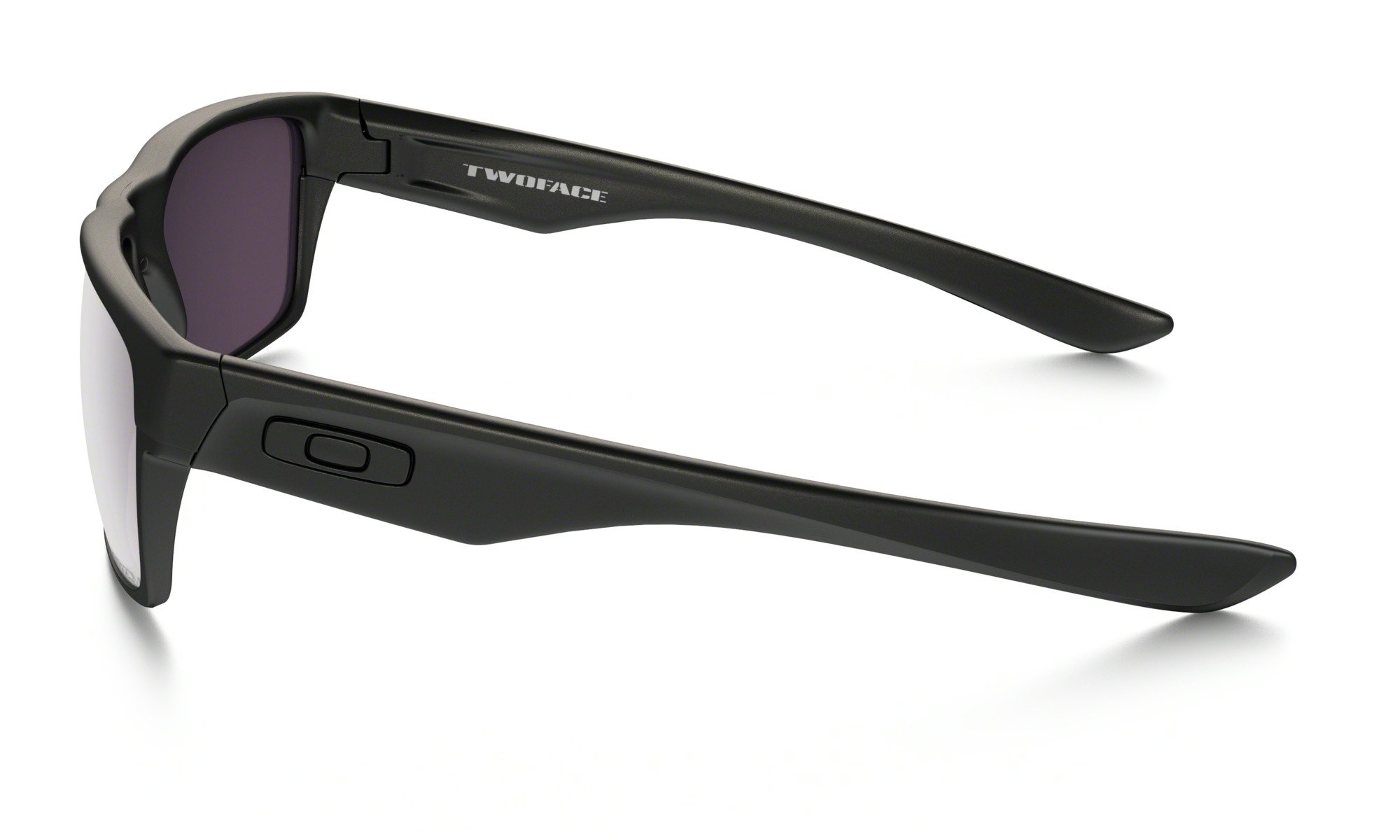 Oakley Twoface Covert Sunglasses Matte Black with Prizm Daily Polarized Lens + Sticker