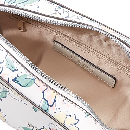 Nine West Calandra Mini Camera Crossbody Light Dove Floral One Size