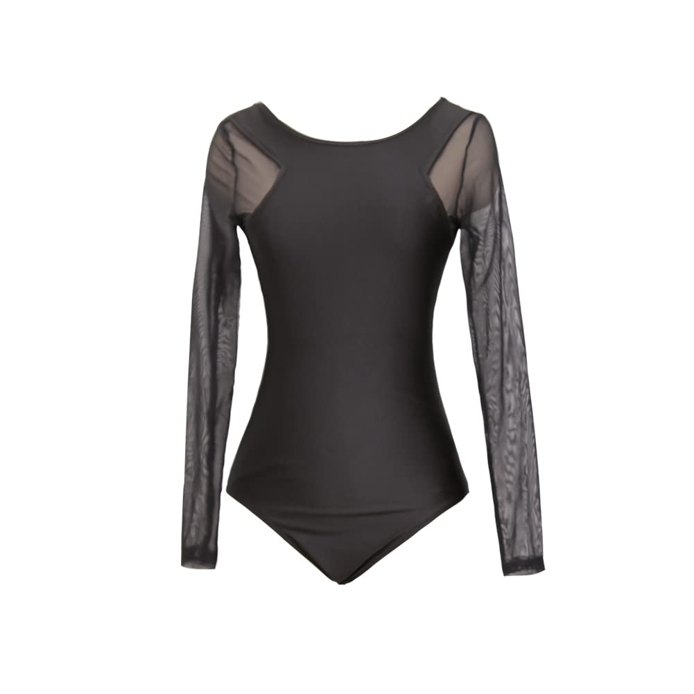 ROYAL SMEELA Women Dance Leotard Long Sleeve Backless Ballet Leotards for Women Basic Leotards for Ballet Gymnastic Leotards