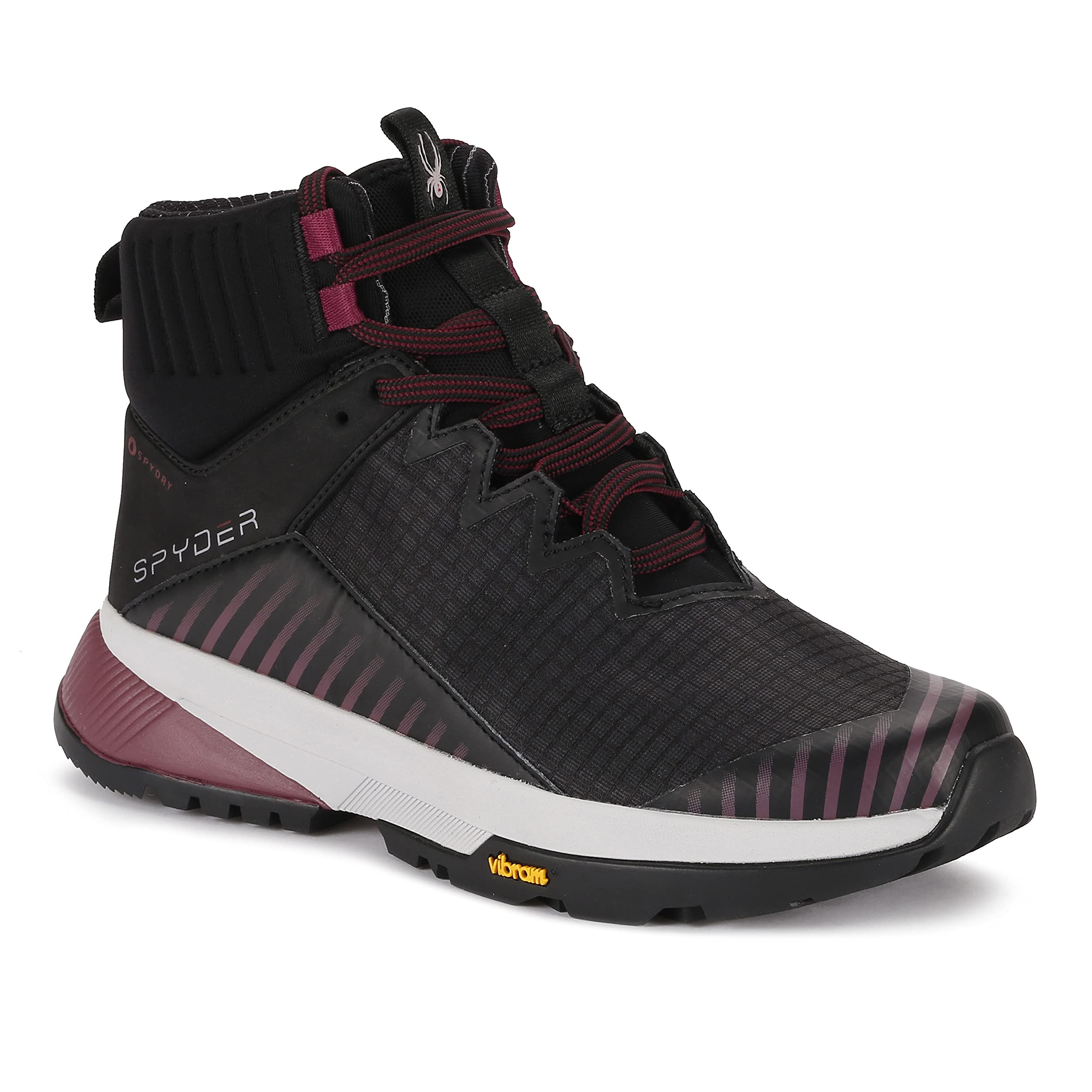 Spyder Women's Trail Running Shoes Summit, Black, 8.5