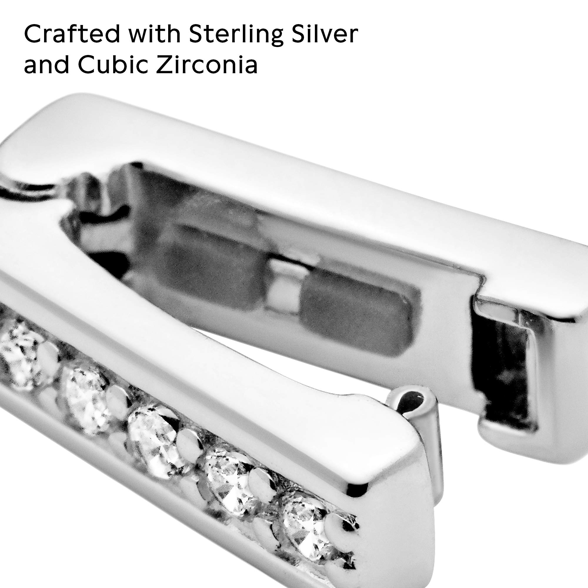 Pandora Jewelry Reflexions Clip Cubic Zirconia Charm - Sterling Silver