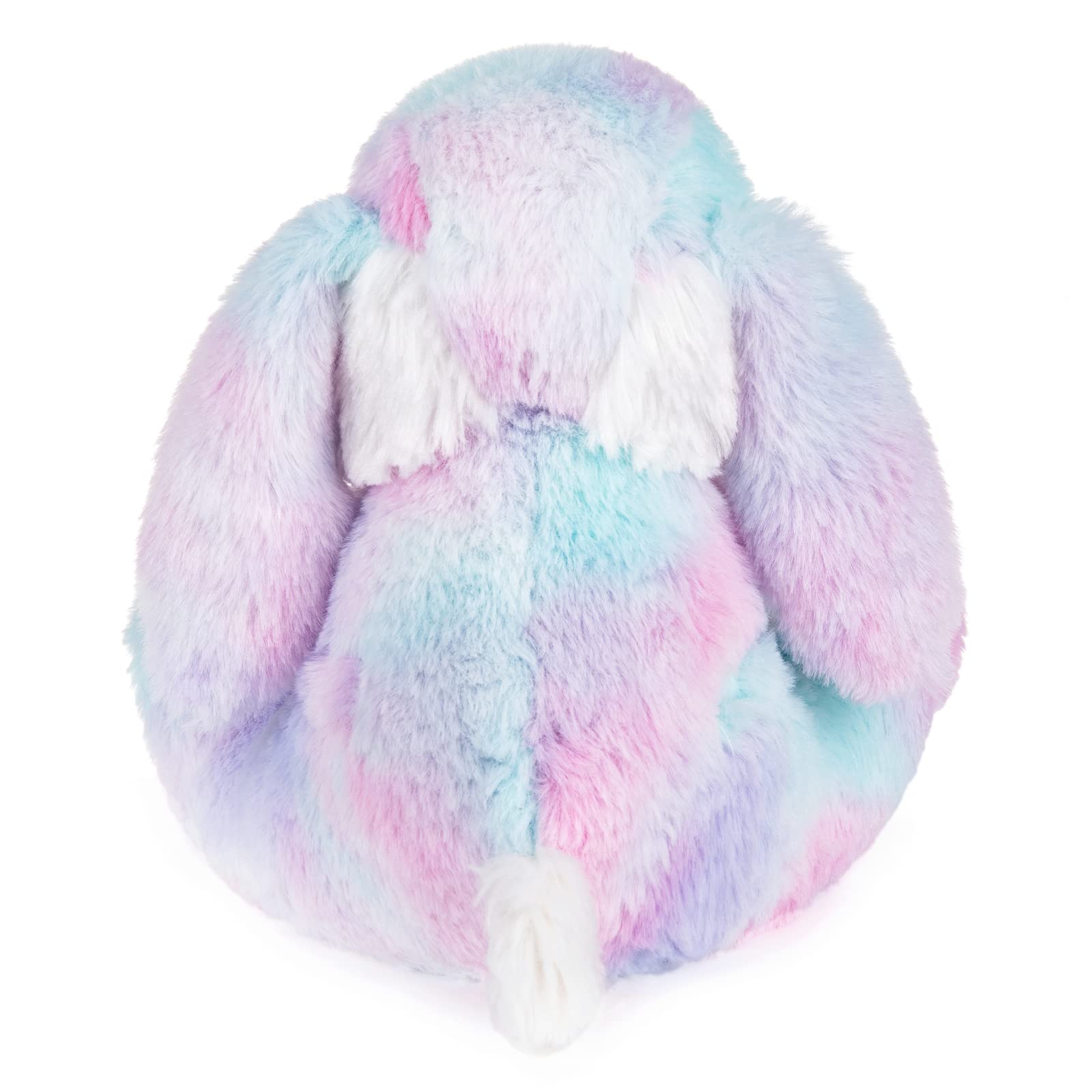 My OLi Bunny Rabbit Stuffed Animal Plush Bunny 8.5" Easter Stuffed Bunny with Floppy Ear Plush Rabbit Bedtime Friend Plush Toy Gifts for Girls Boys Kids, Rainbow