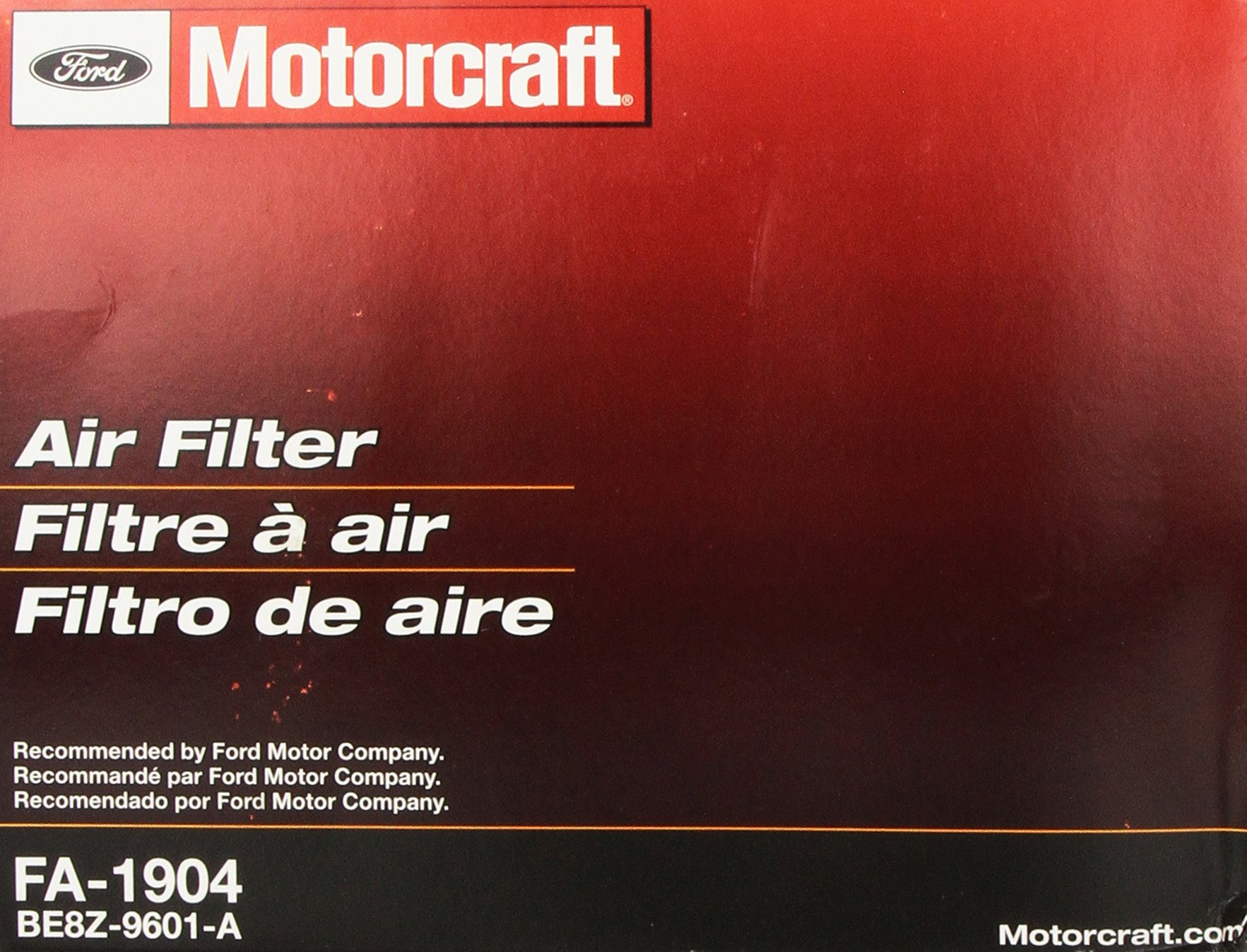Motorcraft - Element Asy - Air Cleaner (FA1904)