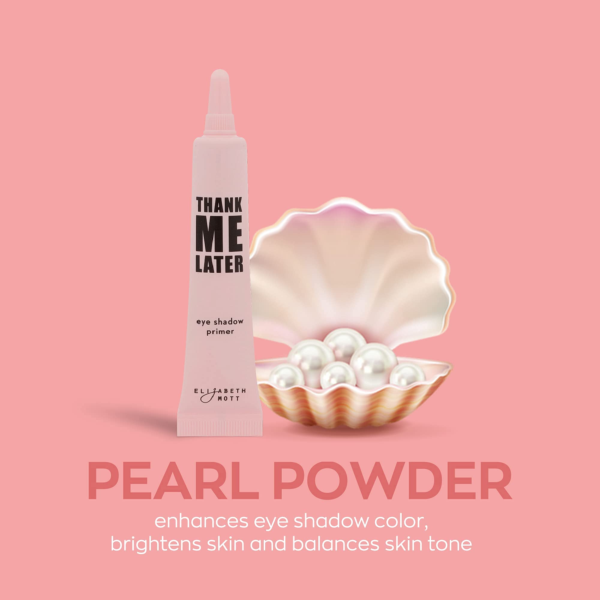 Thank Me Later Eye Primer for Long-Lasting Power Grip Makeup, Shine & Oil Control, Pore Minimizer, Hides Wrinkles & Fine Lines, Prevent Creasing for All-Day Eye Makeup Wear-10g