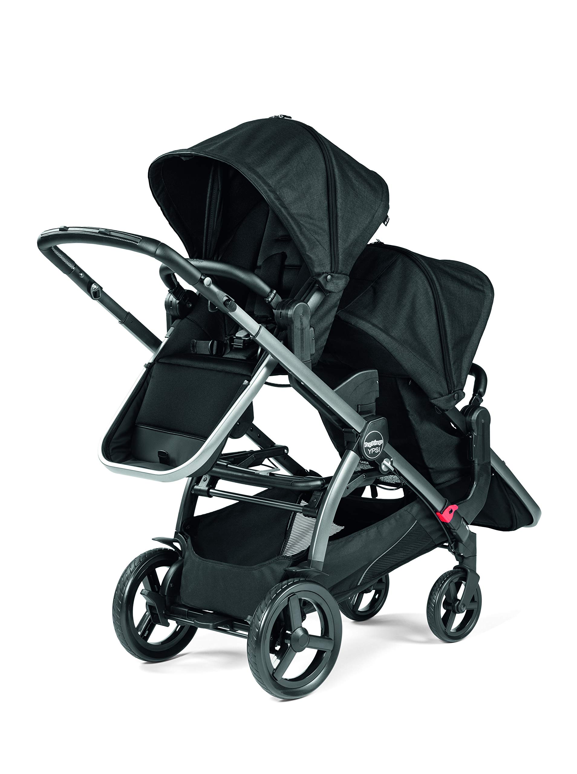 Peg Perego Companion Seat - Accessory - Compatible with Ypsi Strollers - Mon Amour (Beige & Pink)