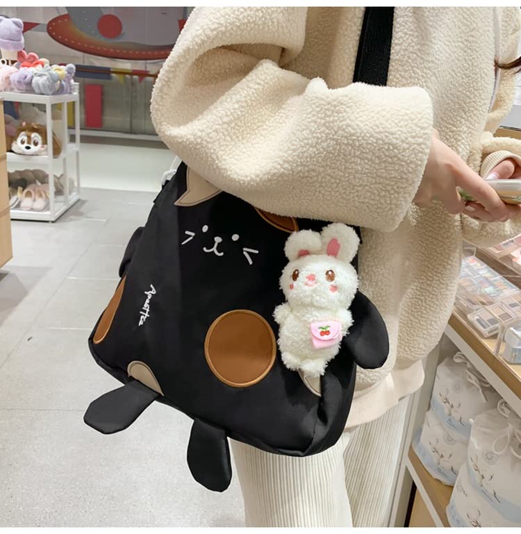 Women's Crossbody Tote Bag Cute Cat Shape Satchel Bag Shoulder Bag Satchel Bag Hobo Bag