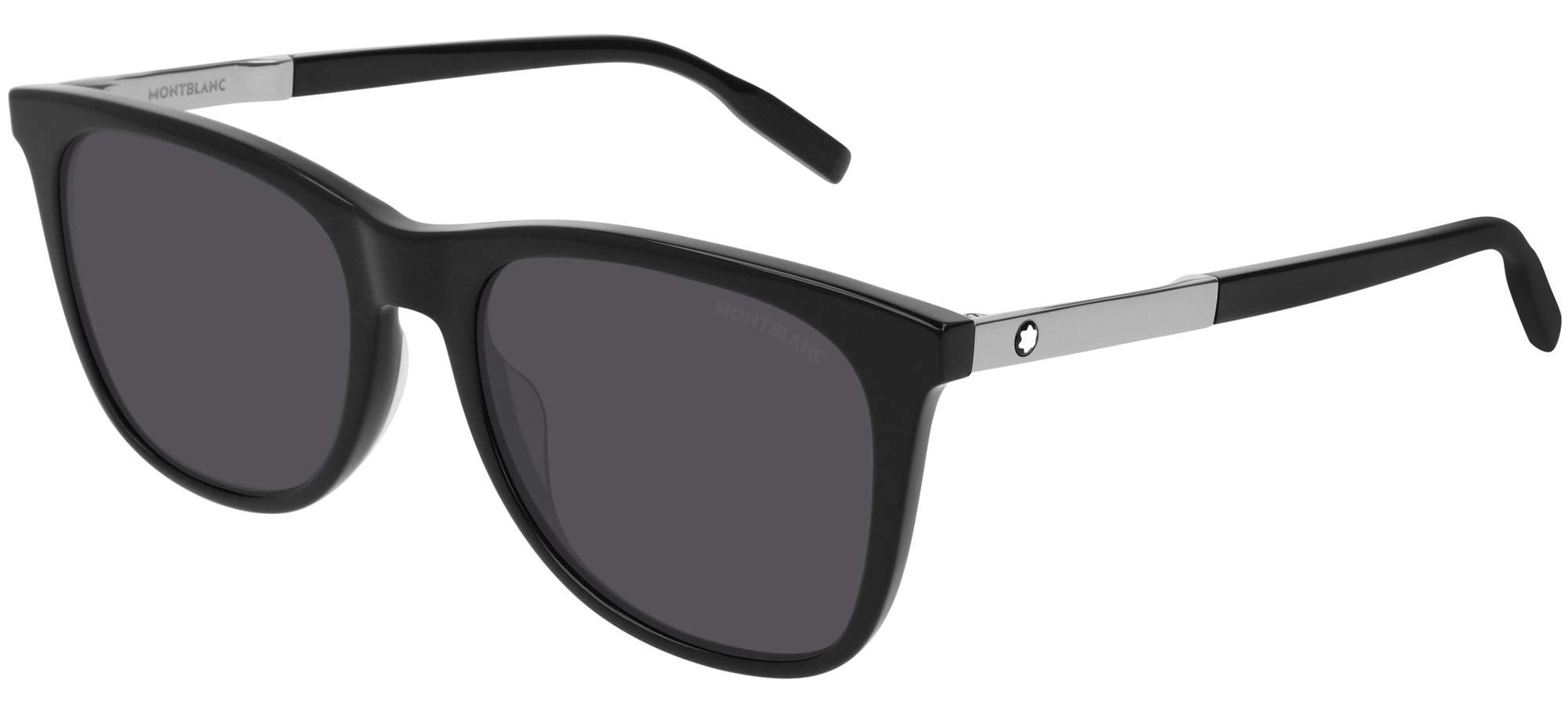 MONTBLANC Brand New Mens Black Silver Grey Fashion Designer Eyewear