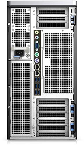 PCSP Precision 7920 Tower Workstation, VR CG AI 4K Editing Rendering, 2X Intel Xeon Gold 6148 up to 3.7GHz (40-Cores), 192GB DDR4, 1TB SSD + 4TB HDD, Quadro P4000 8GB, Windows 11 Pro (Renewed)