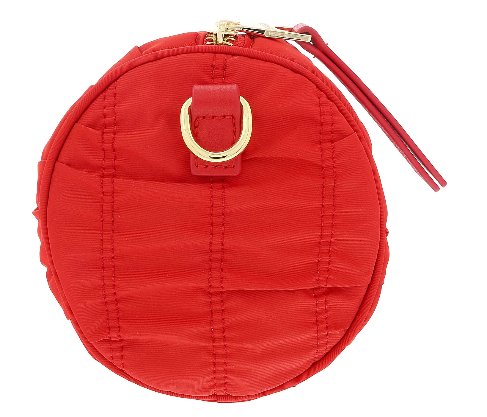 Versace Jeans Couture Red Small Pouch Nylon Crossbody Bag with Coin Purse for womens