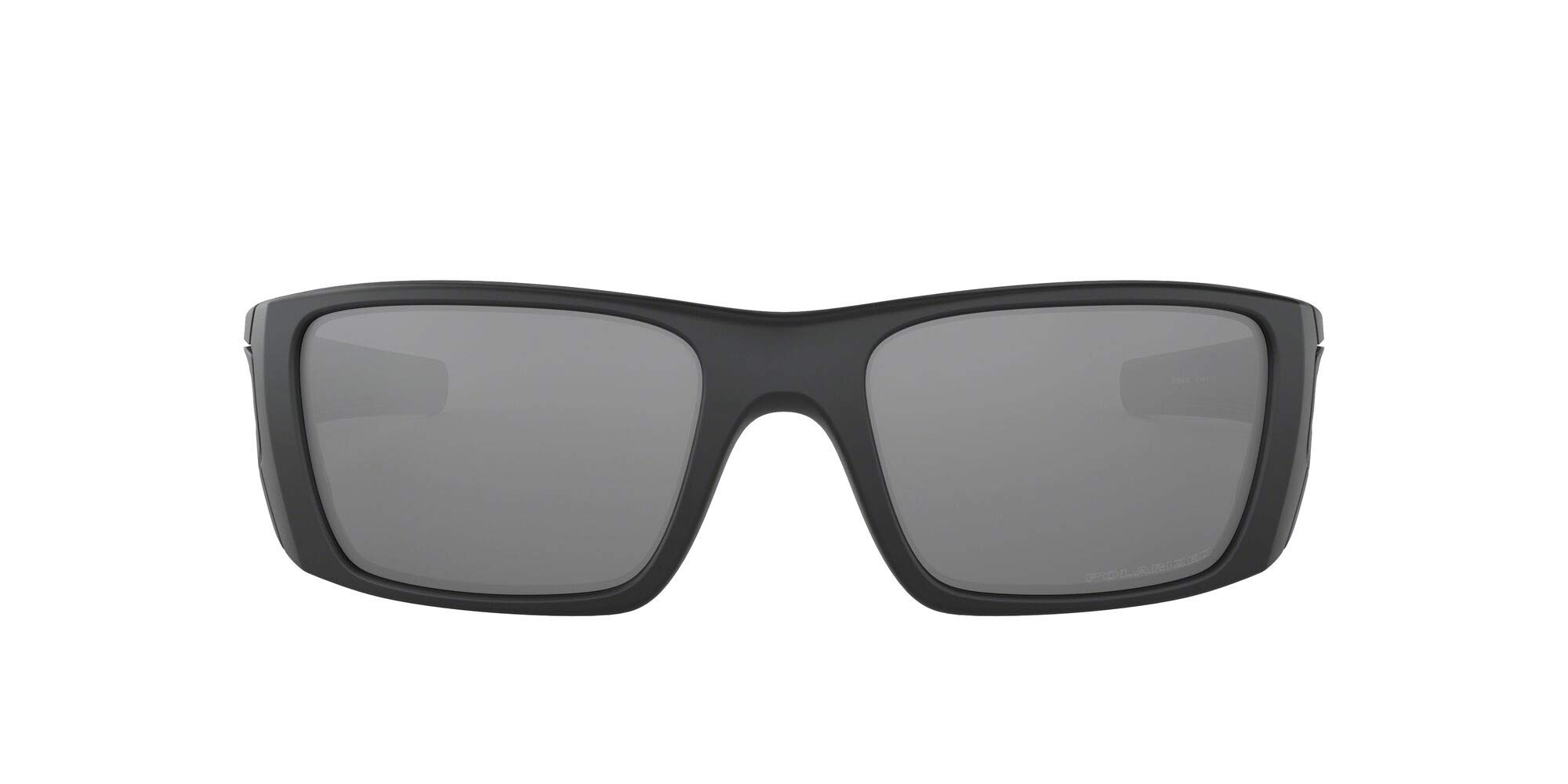 Oakley Men's OO9096 Fuel Cell Rectangular Sunglasses, Black Ink/Prizm Ruby Polarized, 60 mm