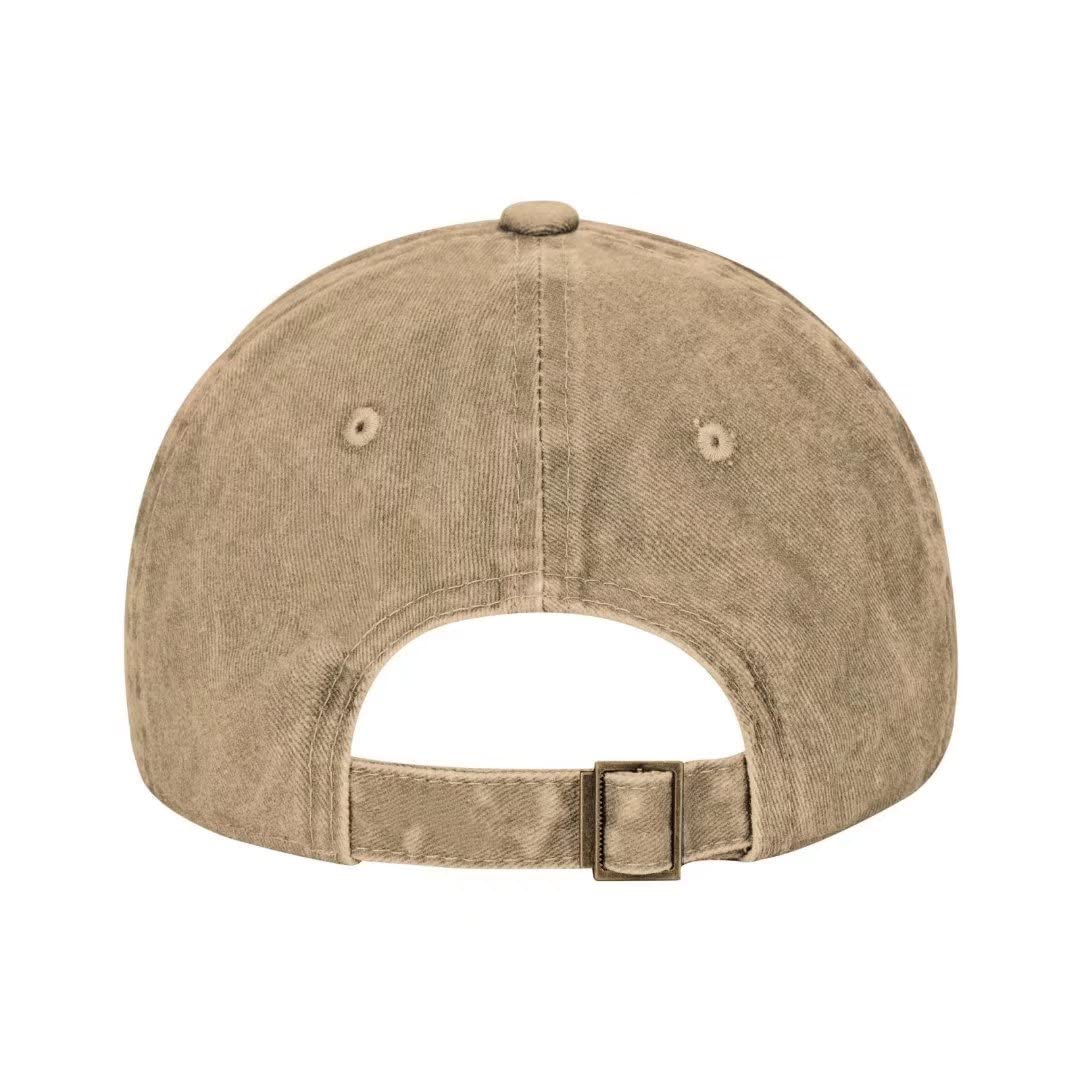 ROGER FEDERER Hat Adjustable Trucker Hats for Women's Men's Classic Tennis Baseball Cap Natural
