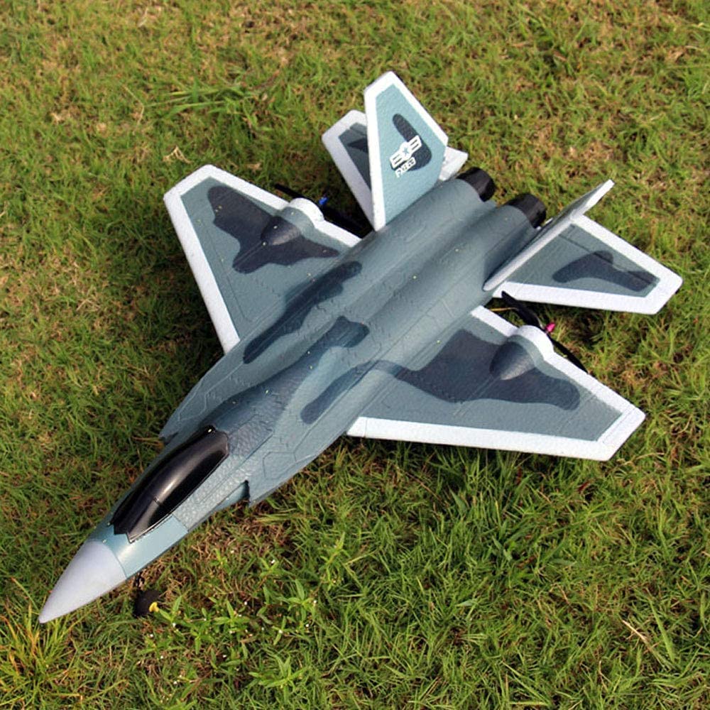 SREJNGL 65CM Large Fixed-Wing RC Airplane Model RC Aircraft 2.4Ghz Gliding Wireless Remote Control Plane Fall Resistant Foam Airplane Easy to Fly for Beginner Childrens Toy Gift