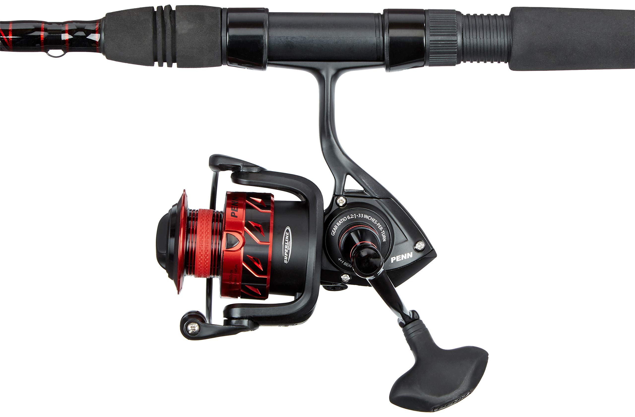 PENN FRCIII2500701ML Fierce III Spinning Combo, 2500 sz 5 BRG. Reel
