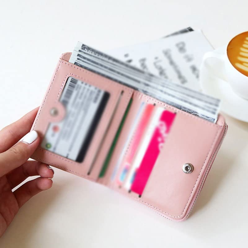 WYFDP Simple Casual Wallet Convenient Small Wallet Suitable for Shopping Travel Travel Card Holder