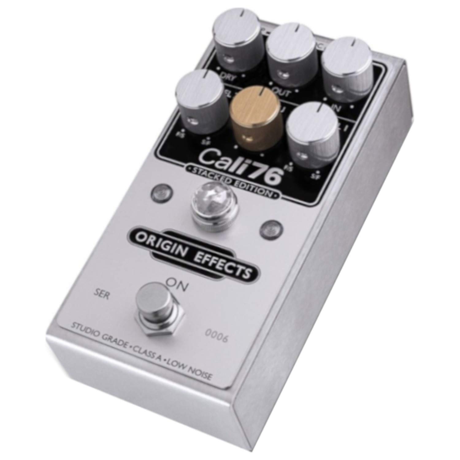 Origin Effects CALI76 Stacked Edition Compressor Pedal w/Geartree Cloth and 4 C