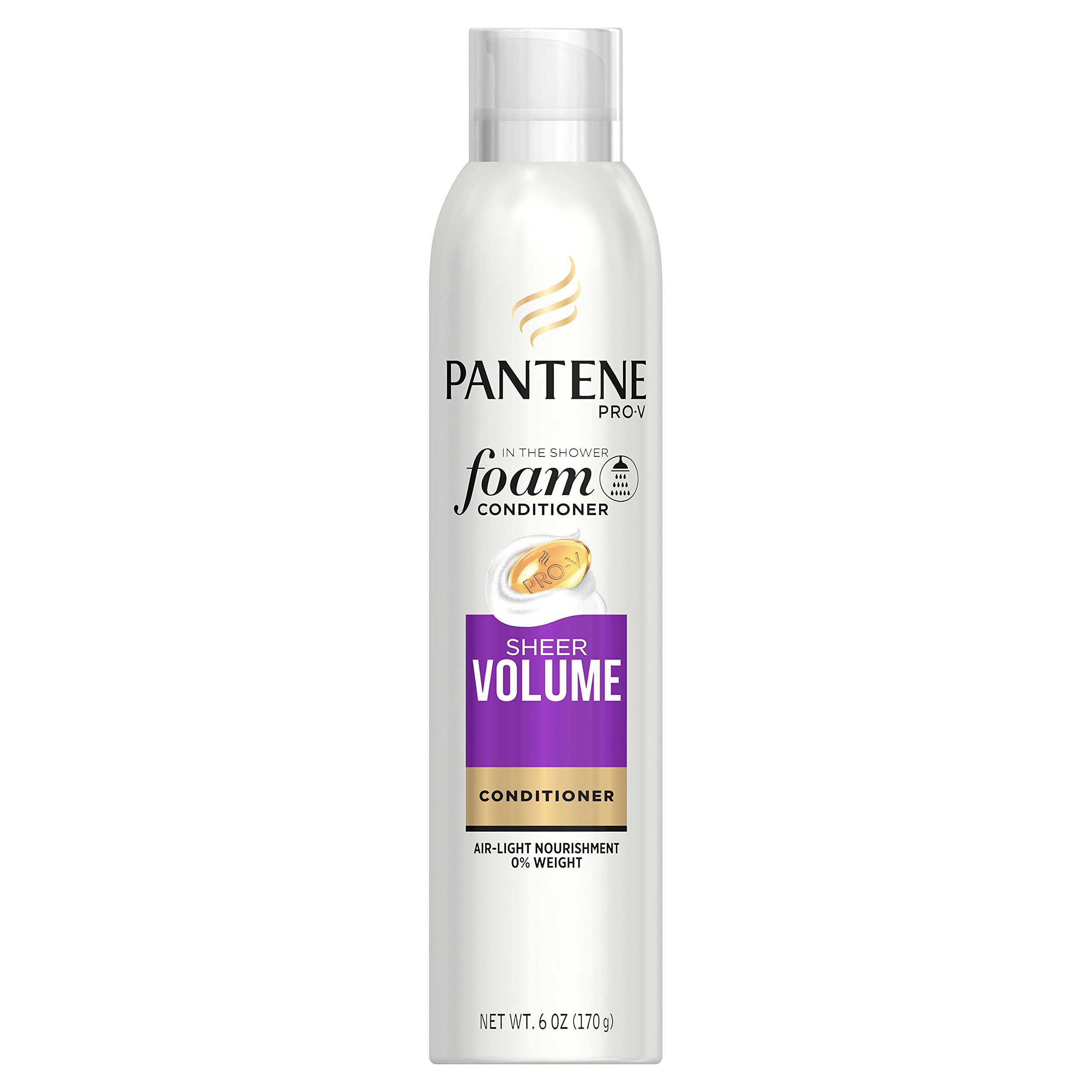 Pantene Pro-V Sheer Volume Foam Conditioner, 6 ounce