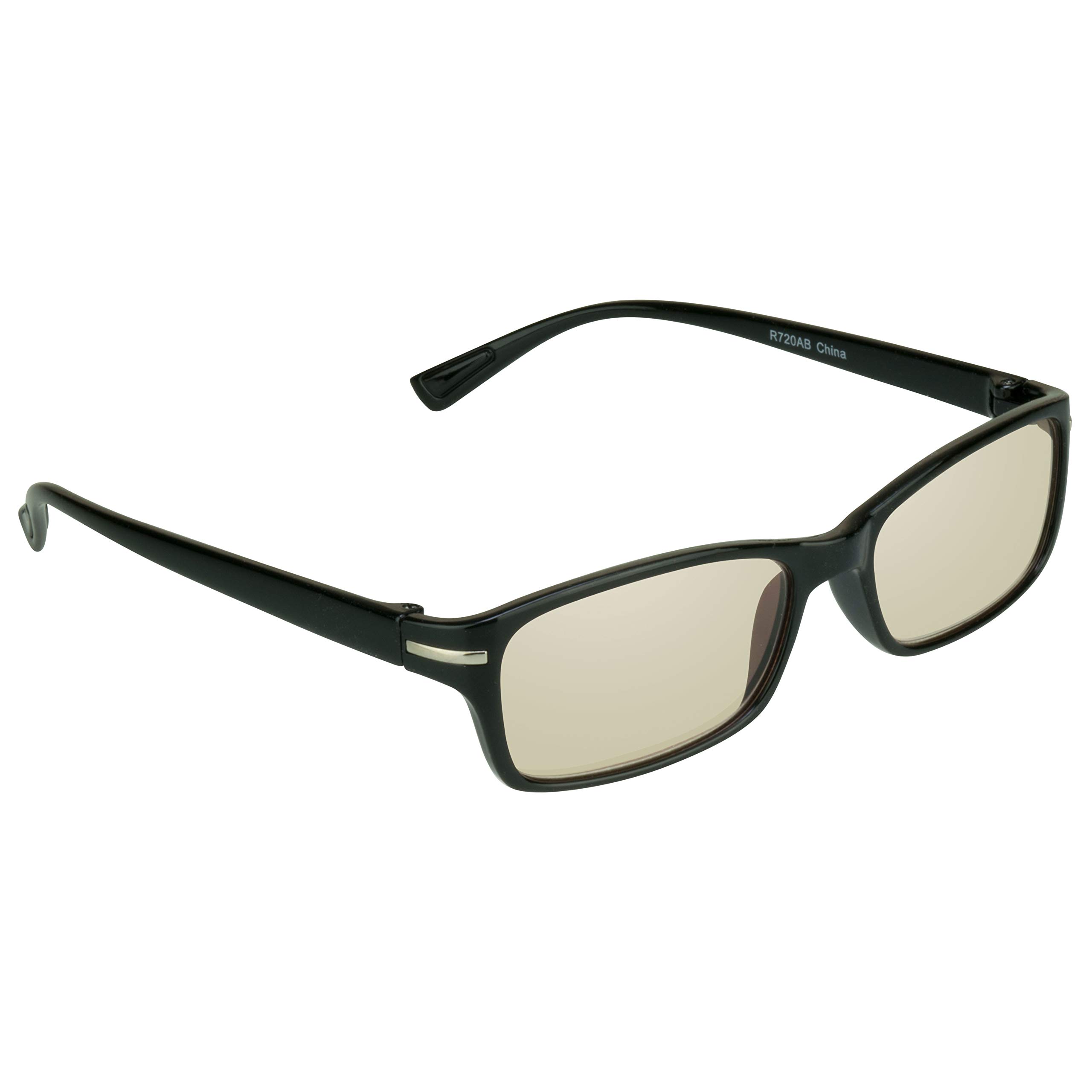 proSPORT Blue Light Blocking Computer Glasses Slightly Yellow Tinted 1 Pair Anti Glare Anti Eyestrain Gaming